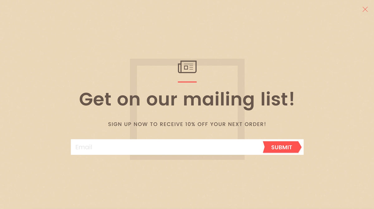 Build your store's mailing list before the holidays — Pixel Union